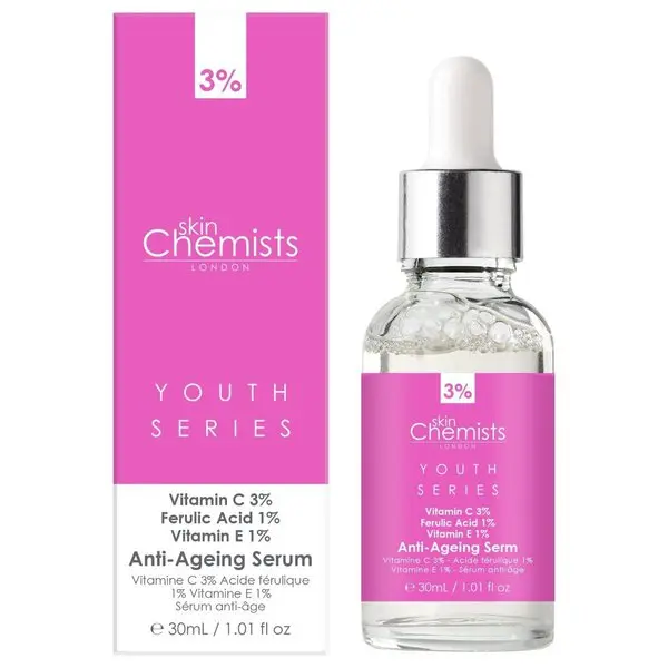 SKIN CHEMISTS Anti-aging Advanced Serum Vitamin C 3 - White
