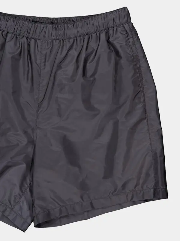 Prada Recycled Polyamide Swimming Short - Grey