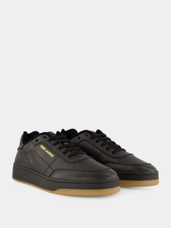 Saint Laurent Sl/61 Low-top Sneakers In Leather