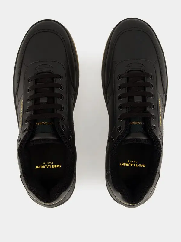Saint Laurent Sl/61 Low-top Sneakers In Leather