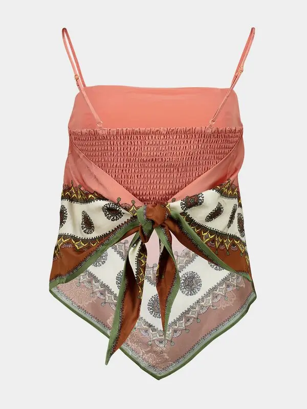 ALEMAIS Contina Scarf Top