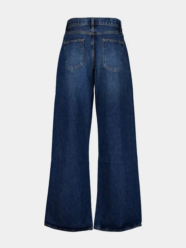 FRAME The Loose Rigid Denim - Blue