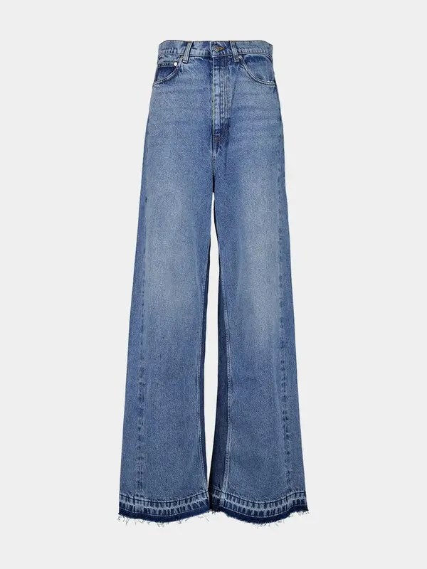 Stella McCartney Slouchy Straight Leg Jeans