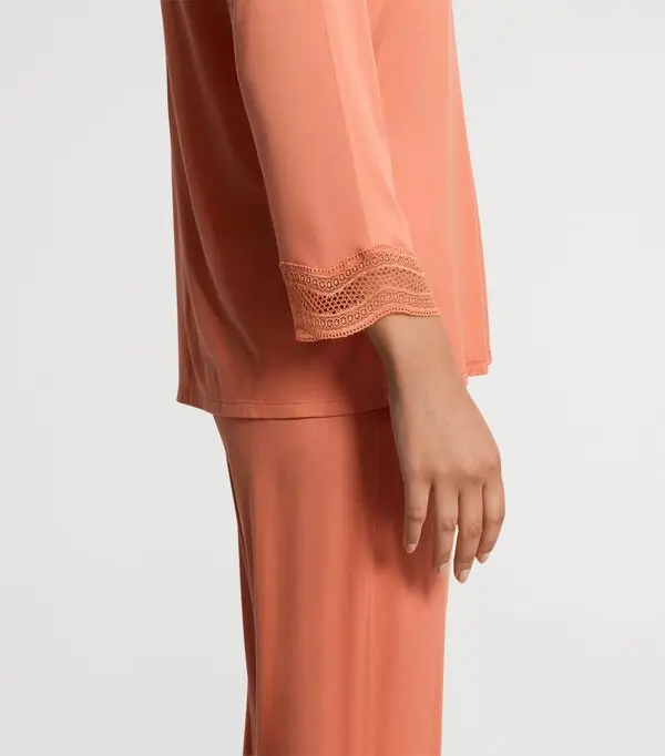 Hanro Long Cira Pyjama Set
