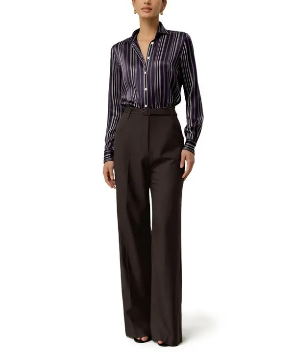 Lilysilk Striped Silk Shirt