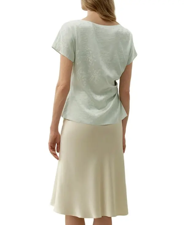 Lilysilk Jacquard Silk Top