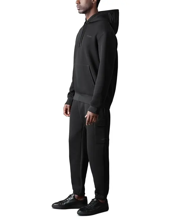 Mackage Double-face Jersey Logo Hoodie - Black