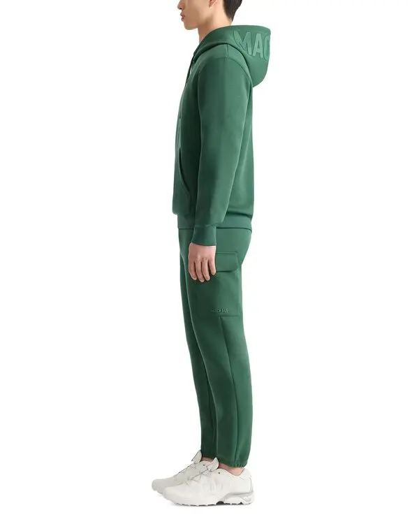 Mackage Double-face Jersey Logo Hoodie - Evergreen