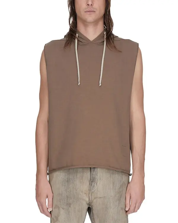 Rick Owens Hooded Tunic - Dust