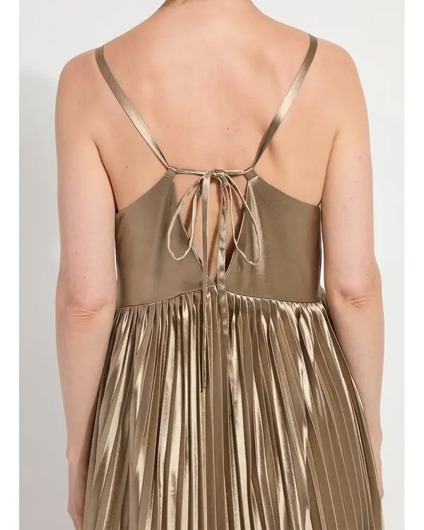 Lyssé Lauren Pleated Midi Dress