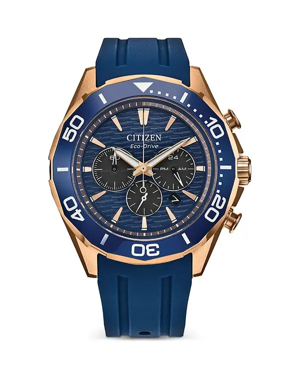 Citizen Eco-drive Endeavor Chronograph 43mm - Blue