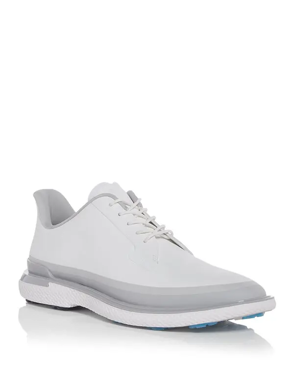 G/fore Gallivan Tuxedo Stripe Sneakers - Snow/nimbus