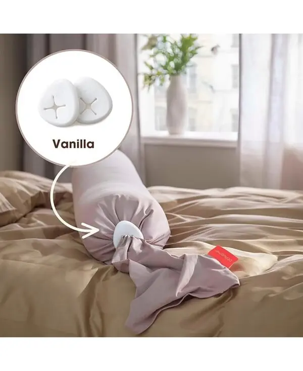 BBHUGME Pregnancy Pillow Pebbles - Vanilla