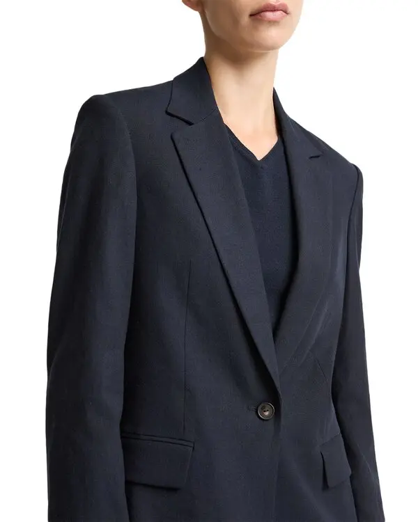 Vince Single Breasted Blazer - Coastal