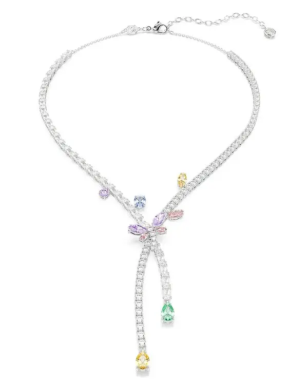SWAROVSKI Ariana Grande X Cubic Zirconia Dragonfly Lariat Necklace - Multicolored