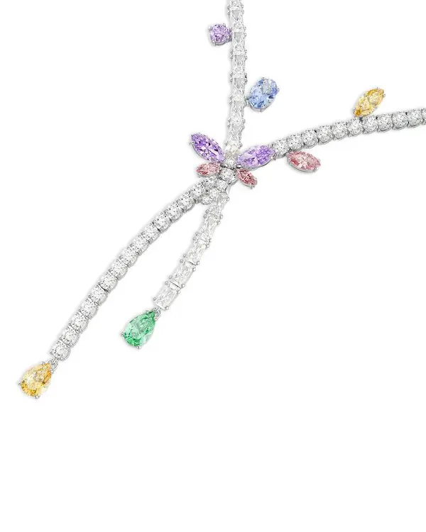 SWAROVSKI Ariana Grande X Cubic Zirconia Dragonfly Lariat Necklace
