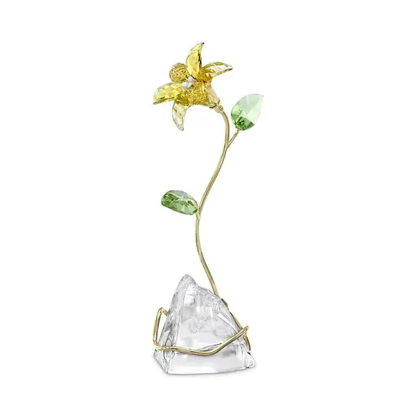 SWAROVSKI Florere Collection Lily Crystal Figurine - No Color