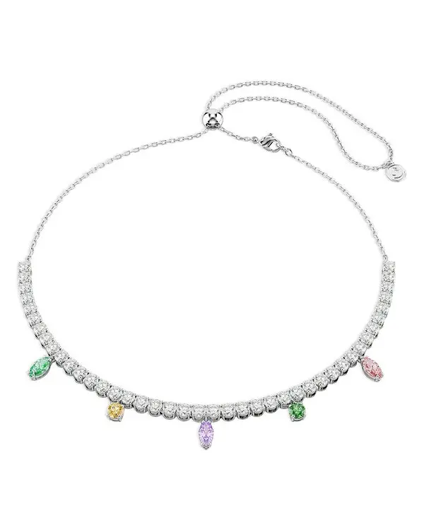SWAROVSKI Ariana Grande X Cubic Zirconia Tennis Necklace - Multicolored