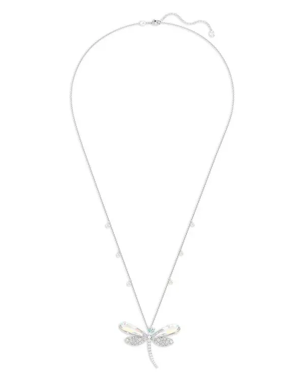 SWAROVSKI Ariana Grande X Crystal Dragonfly Convertible Necklace - Blue
