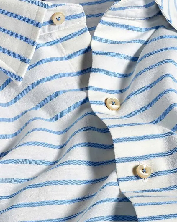 David Donahue Barre Stripe Shirt