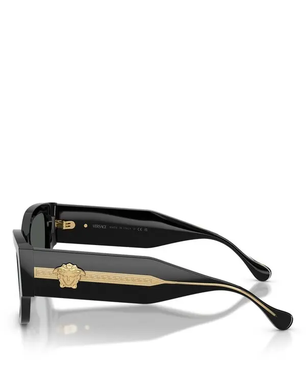 Versace Cat Eye Sunglasses, 55mm - Black