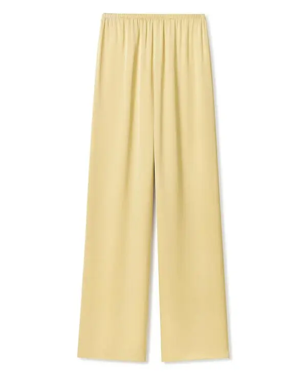 Lilysilk Stretch Silk Georgette Straight-leg Pant
