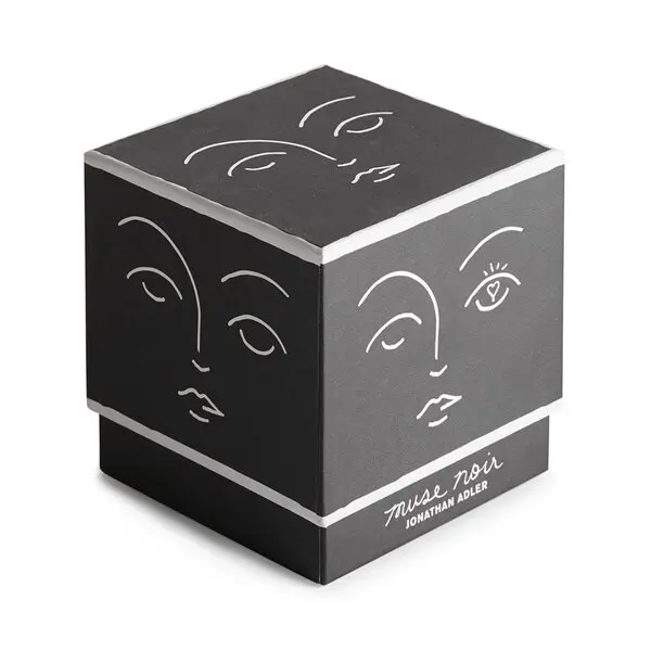 Jonathan Adler Muse Noir Ceramic Candle