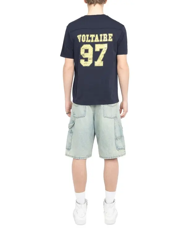 Zadig&Voltaire Tommy Decoupe Crewneck T-shirt
