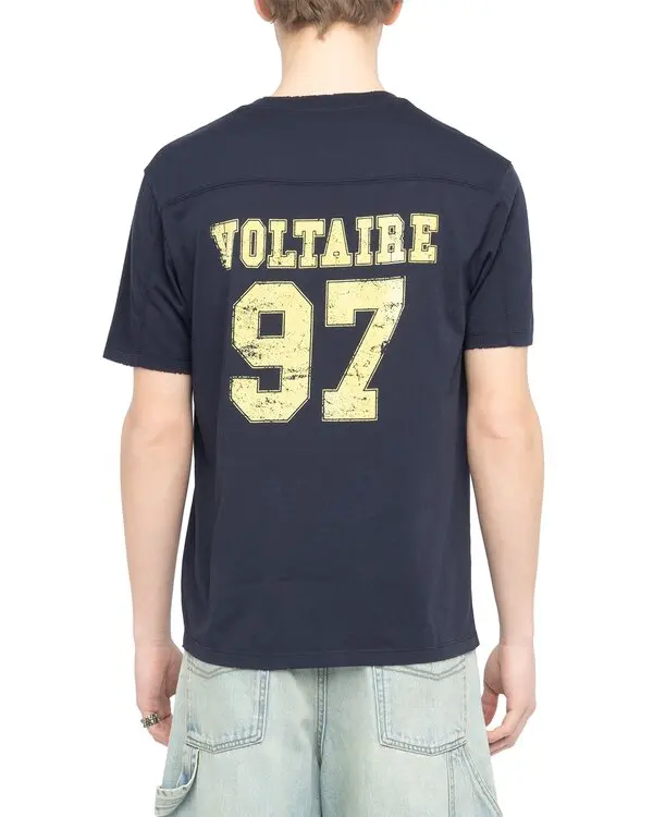 Zadig&Voltaire Tommy Decoupe Crewneck T-shirt