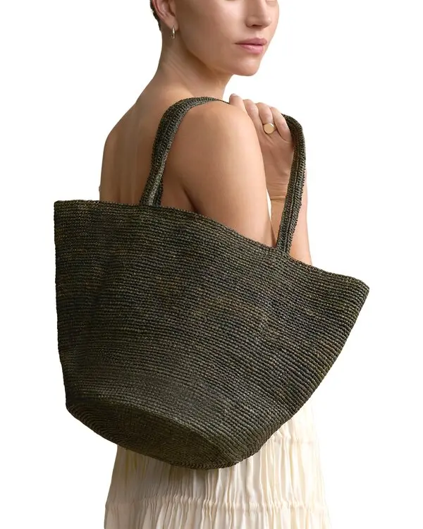 Jenni Kayne Hollis Top Handle Bag - Olive