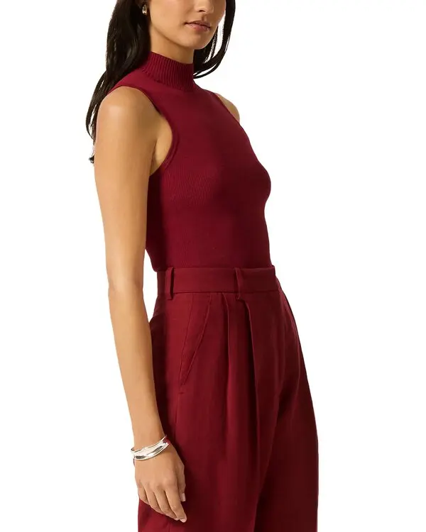 ARGENT Mock Neck Bodysuit