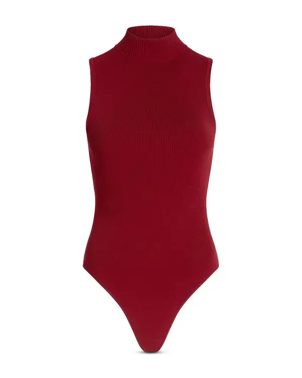 ARGENT Mock Neck Bodysuit
