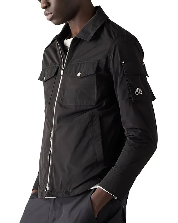 Moose Knuckles Charlesbourg Shirt Jacket - Black