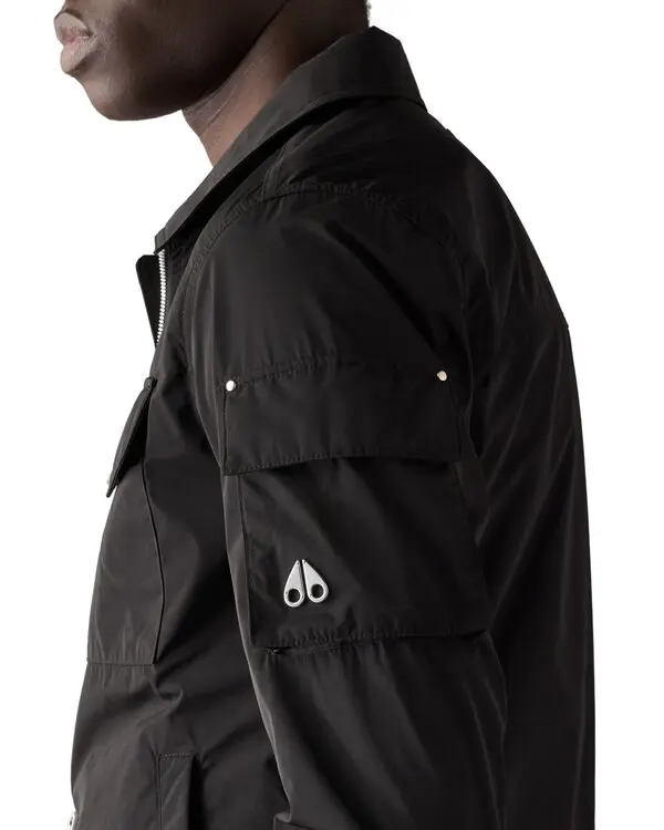 Moose Knuckles Charlesbourg Shirt Jacket - Black