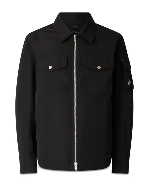 Moose Knuckles Charlesbourg Shirt Jacket - Black