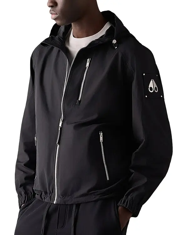 Moose Knuckles Charlesbourg Hooded Jacket - Black