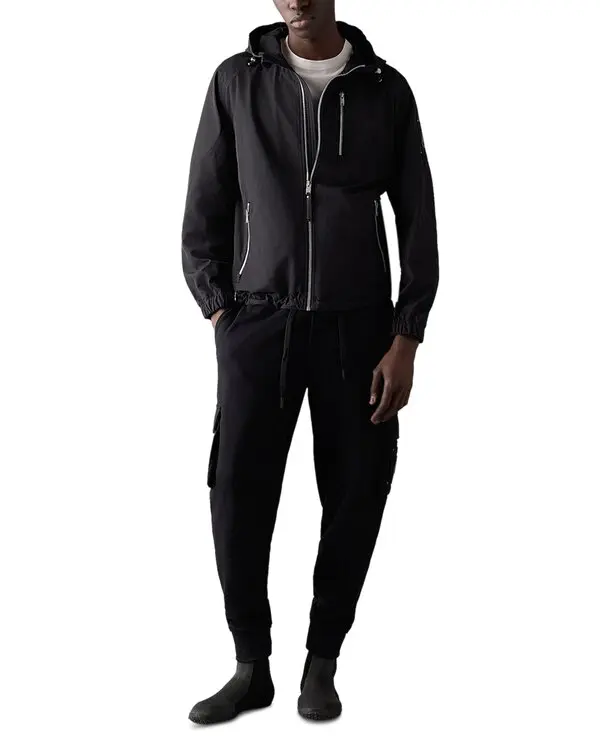 Moose Knuckles Charlesbourg Hooded Jacket - Black