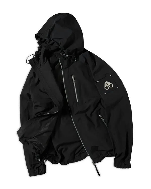 Moose Knuckles Charlesbourg Hooded Jacket - Black