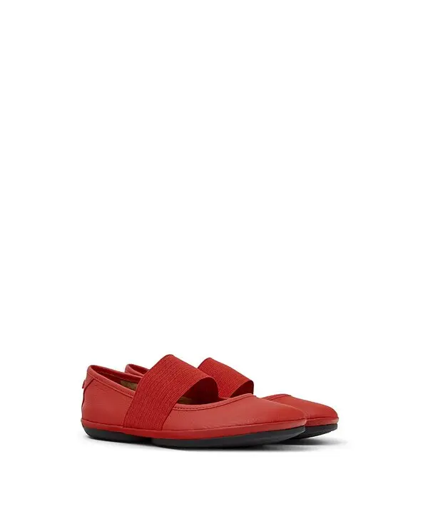 Camper Right Nina Leather Mary Jane - Red