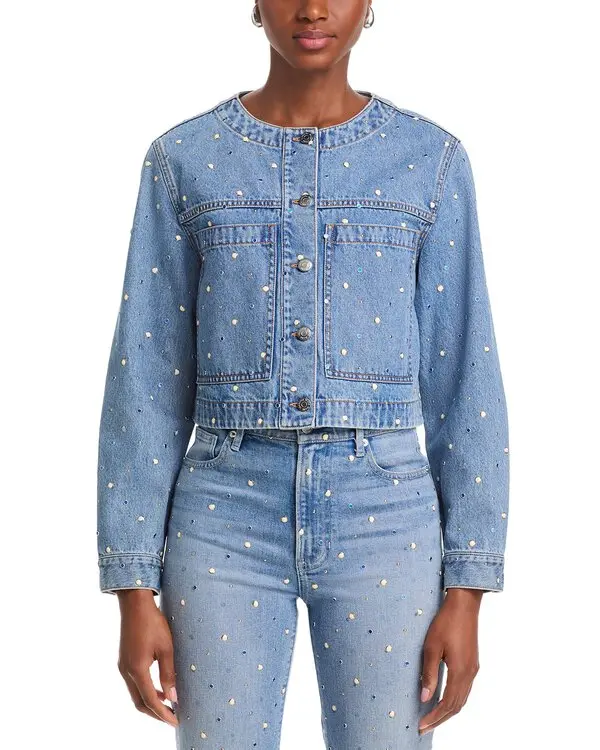 Veronica Beard Bezel Stud Lowry Jacket