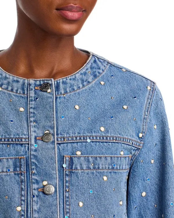 Veronica Beard Bezel Stud Lowry Jacket