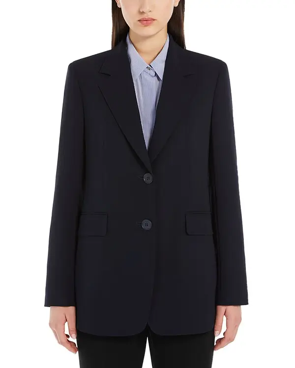 Max Mara Linz Blazer - Navy