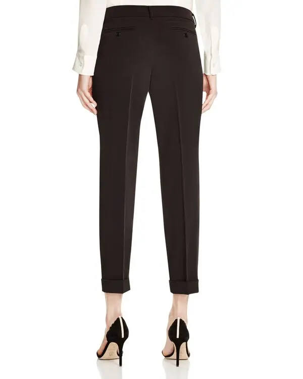 Max Mara Tailored Triacetate Blend Pants - Black