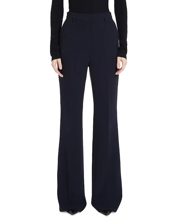 Max Mara Alabama Flared Pants - Navy
