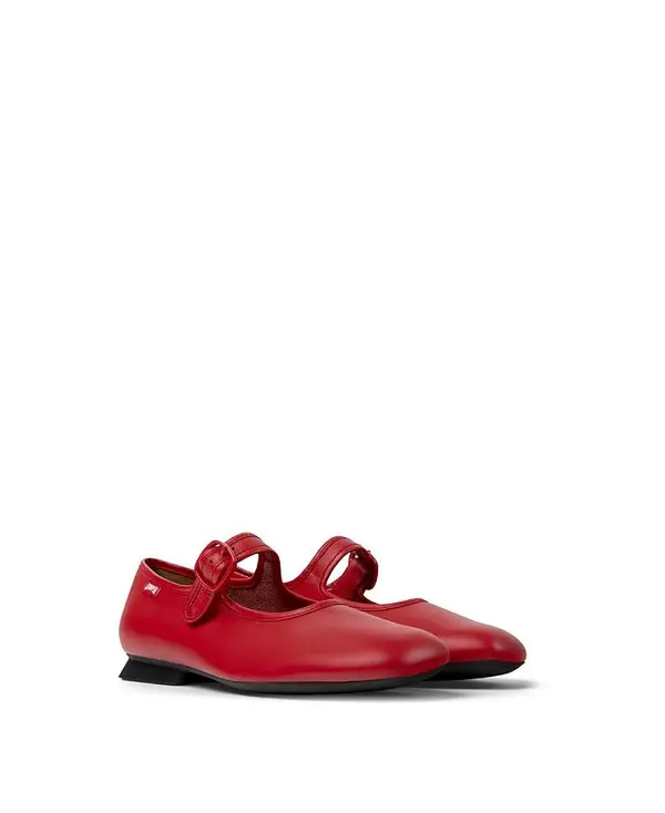 Camper Casi Myra Leather Mary Jane - Red