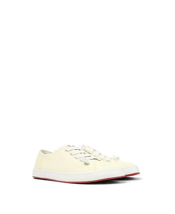 Camper Leather Sneaker - Yellow