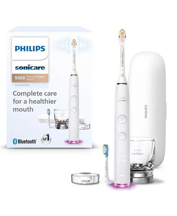 PHILIPS Sonicare Diamondclean Smart 9300 Electric Toothbrush - White