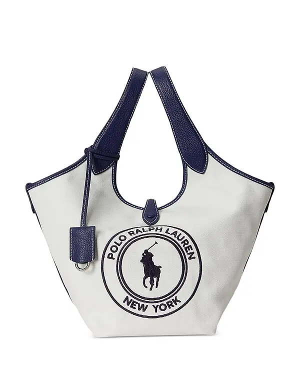 Polo Ralph Lauren Polo Play Logo Canvas Tote - Ppr