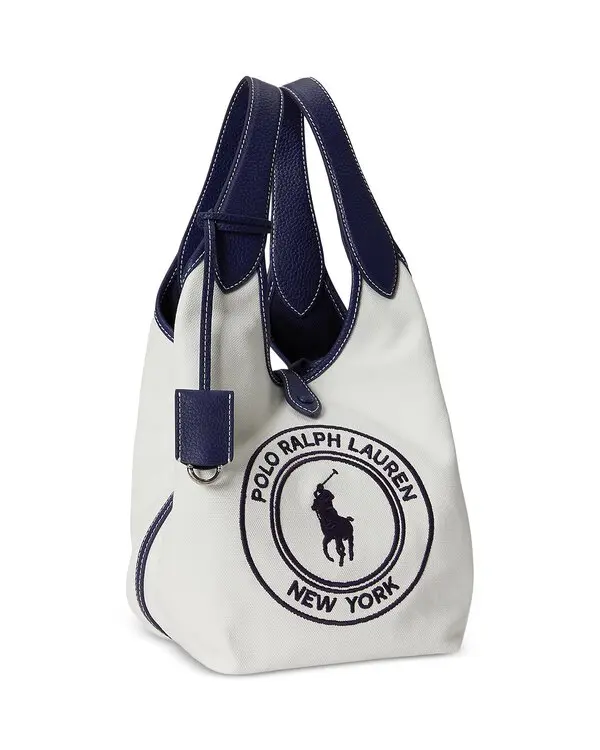 Polo Ralph Lauren Polo Play Logo Canvas Tote