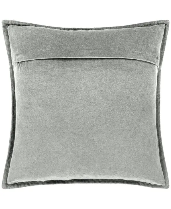SURYA Cotton Velvet Decorative Pillow - Sage